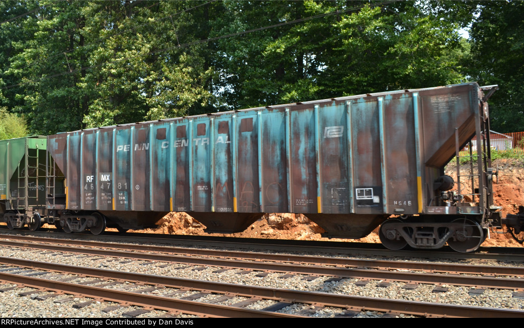 RFMX Hopper 464781 with PC Green and markings showing